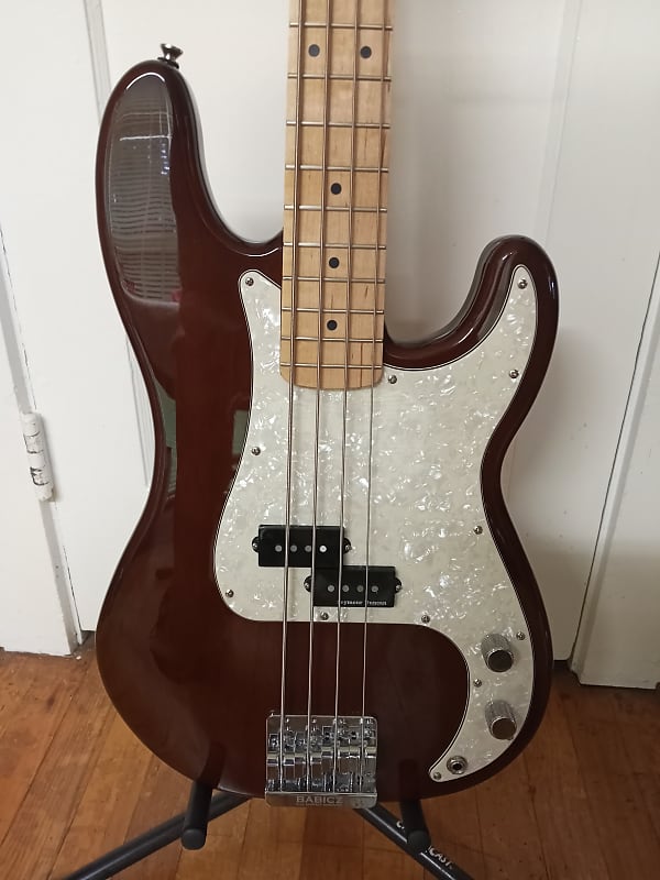 Custom Built Precision Bass - Cherry Neck - Babicz Bridge - | Reverb