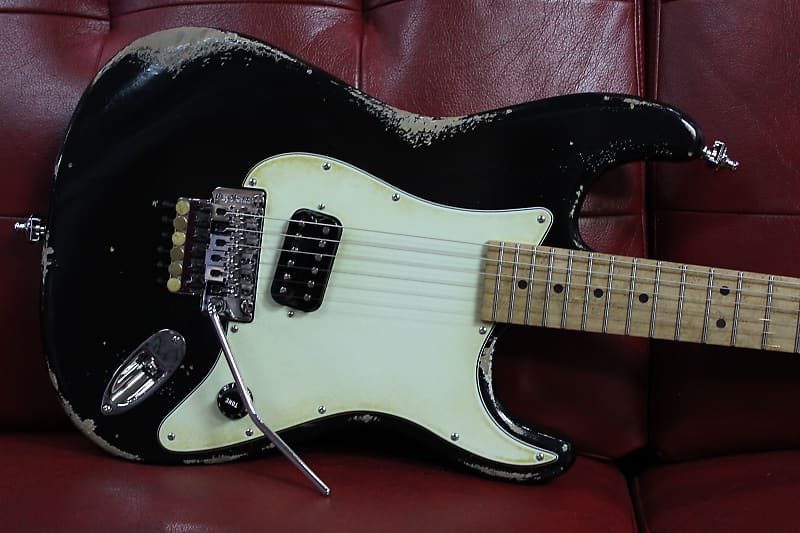 Palermo PG3 Custom 2025 w/ EVH Frankenstein Pickup - | Reverb France