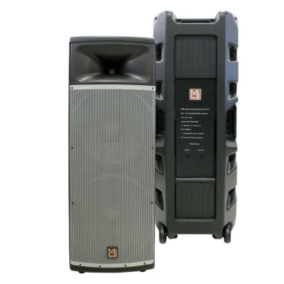 Mr. Dj PRO215S Dual 15” 4000 Watt 3-Way 4-Ohm Passive DJ / PA | Reverb