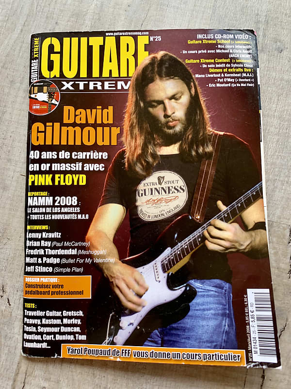 Guitar Xtreme (French Guitar Magazine) David Gilmour Edition | Reverb