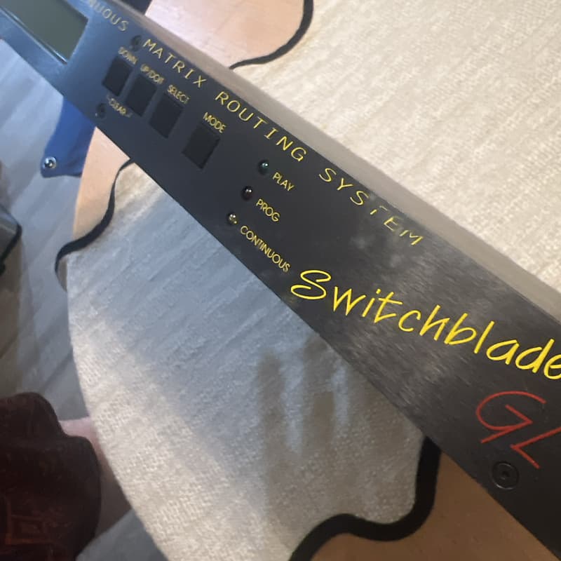 Sound Sculpture Switchblade GL 2018 - owned, used, and signed | Reverb
