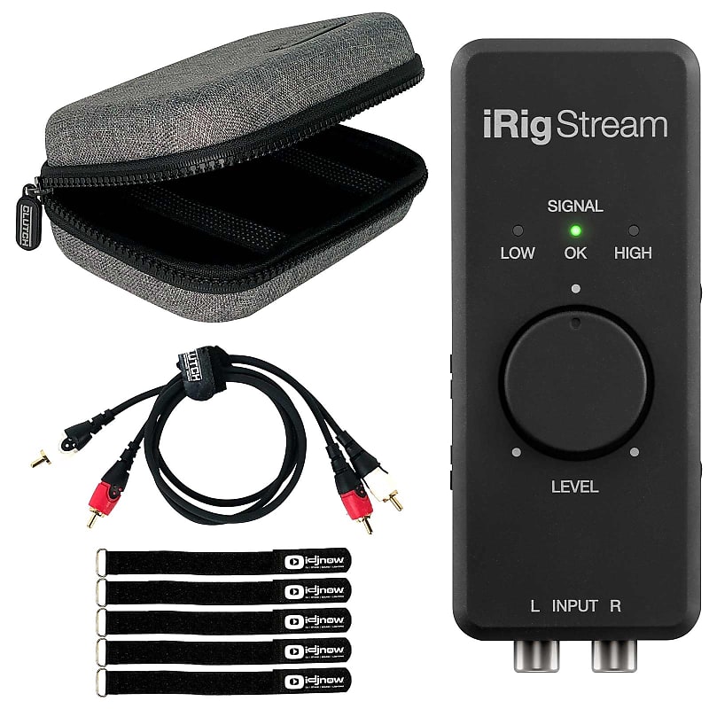 iRig DJ Live Stream USB Audio Interface for | Reverb
