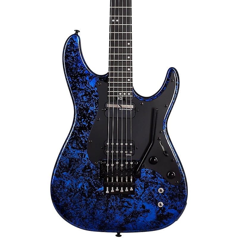 Schecter Guitar Research SVSS 6-String Electric Blue Reign | Reverb