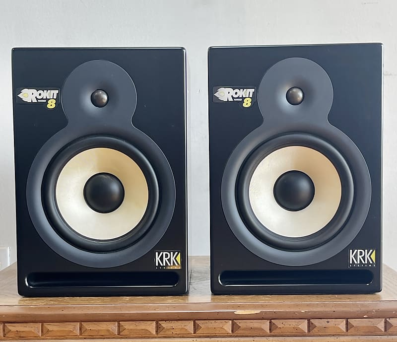 KRK RP-8 Rokit G1 2-Way 8" Active Studio Monitors (Pair) 2005 | Reverb