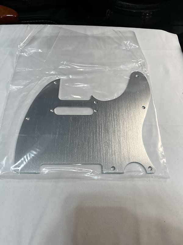 NOS Fender telecaster silver aluminum Pickguard Pick guard | Reverb