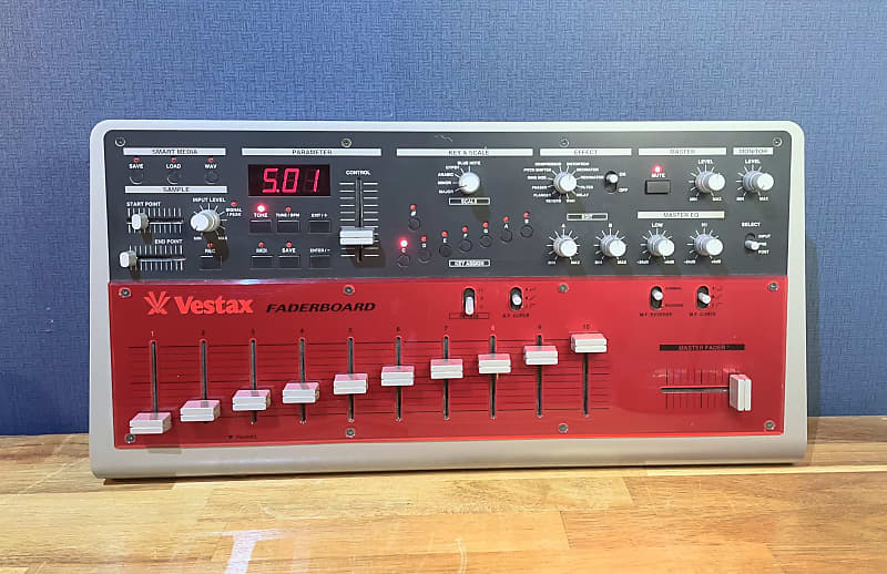 [Ultra Rare] Vestax Faderboard Sampler / Synthesizer in | Reverb