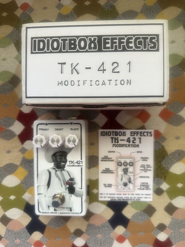 Idiotbox Effects TK-421 2024 - White w/box manual sheet | Reverb