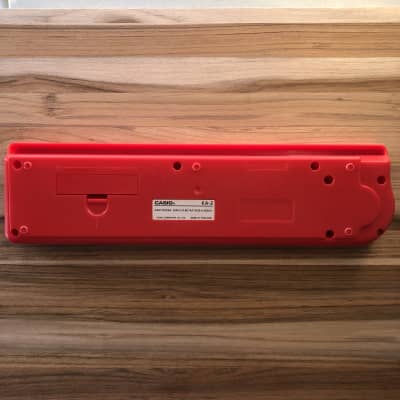 Casio KA-2 Rare Vintage 1995 Red 32-Key Wavetable Mini | Reverb