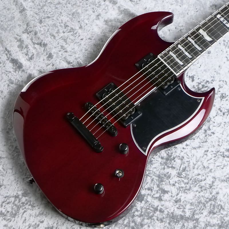 ESP E-II VIPER FL See Thru Black Cherry [Made in Japan!!] | Reverb