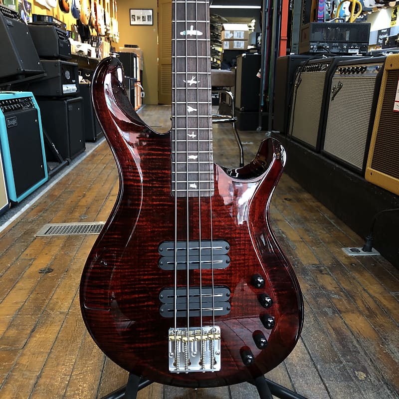 Paul Reed Smith Grainger 4-String Bass 2022 Custom Color Fire | Reverb