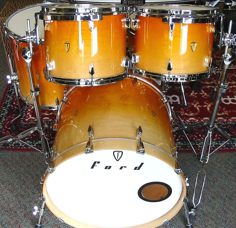 Ford Drums 5 piece Maple Ply Series Rock Kit California | Reverb UK