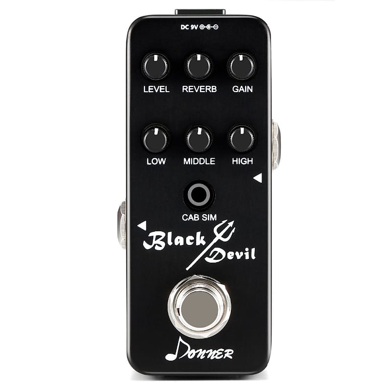 Black Devil Mini Preamp Guitar Effect Pedal | Reverb