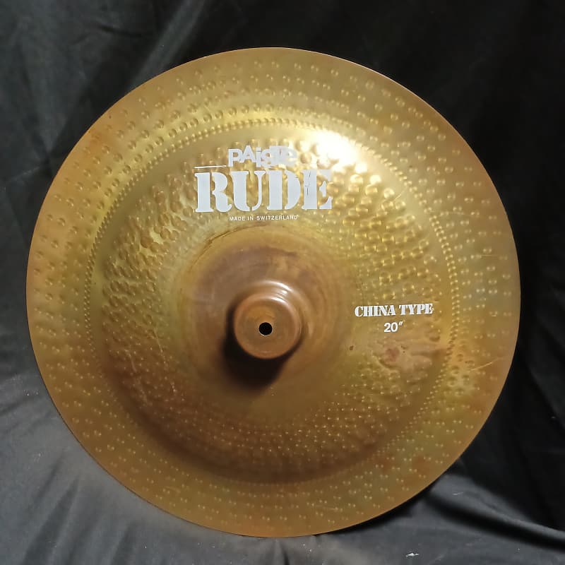 Paiste Rude 20" China Type Cymbal | Reverb