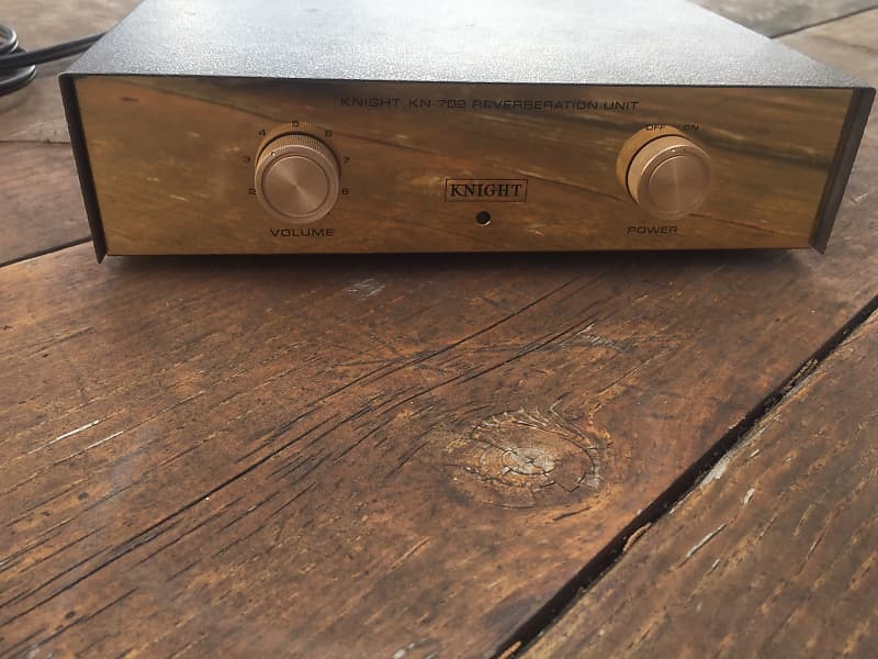 Knight Reverbation KN-702 Amplifier 60's Tube Amp Reverb Unit | Reverb