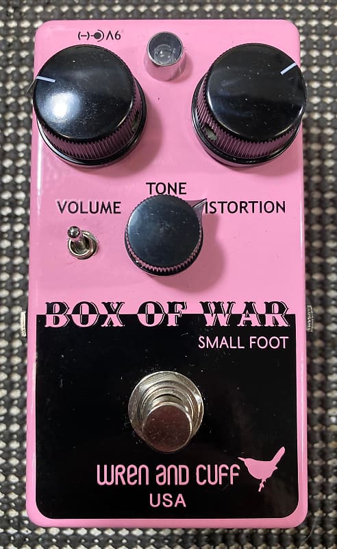Wren and Cuff Box of War Small Foot - Russian Muff Style Fuzz | Reverb