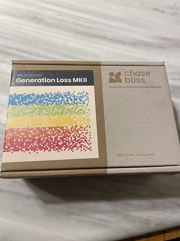 Chase Bliss Audio Generation loss Mkii Limited edition 10 | Reverb