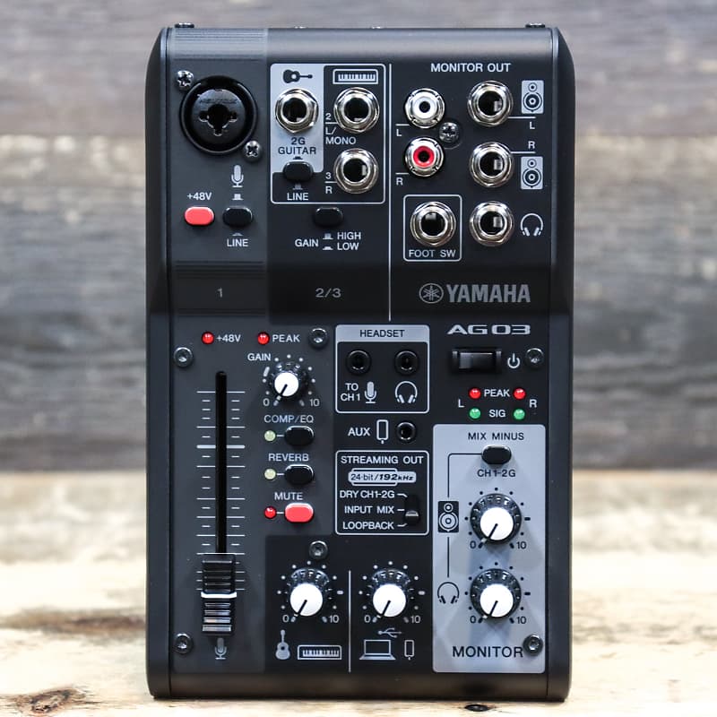 Yamaha AG03 MKII 3 Channel Analog Mixer | Reverb Canada