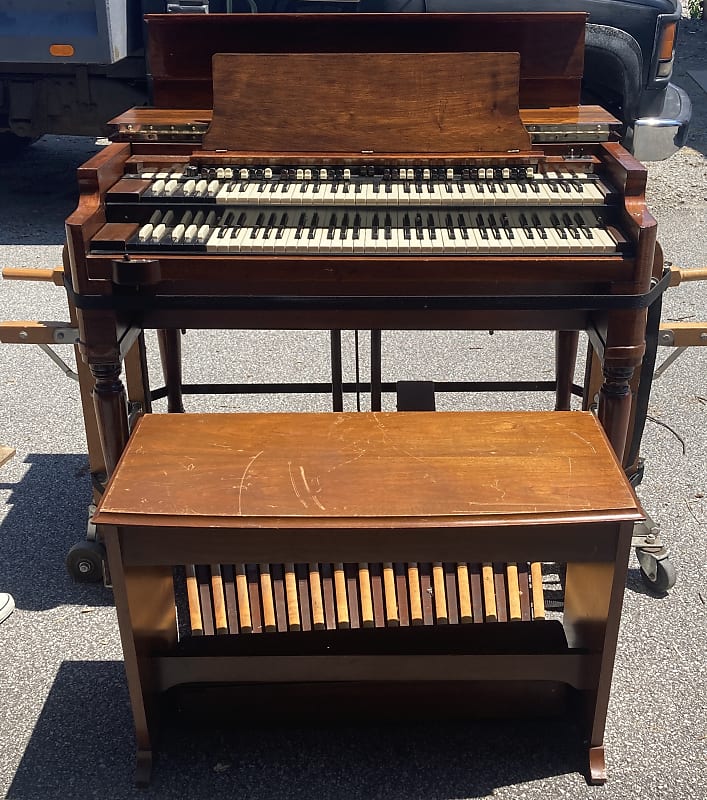 Hammond B3 Organ-Refinished Gloss-Dolly Included | Reverb