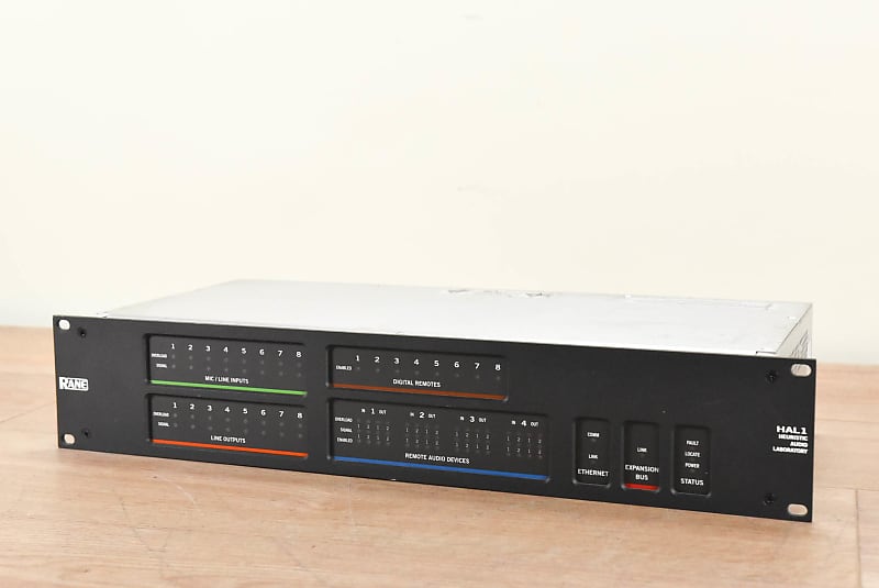 Rane HAL1 Programmable DSP Audio Distribution Multiprocessor | Reverb