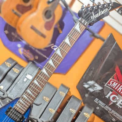 Jackson Randy Rhoads RR3 2000's - Blue Burst | Reverb