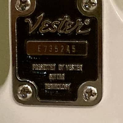Vintage Vester Stage Series 1987-1988 - White; Plays like | Reverb