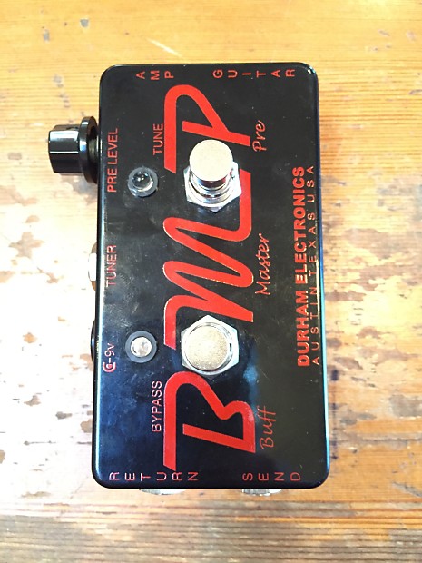 Durham Electronics BMP (Buff Master Pre) Black / Red | Reverb