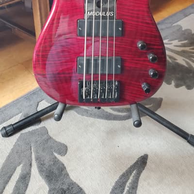 Modulus Graphite Quantum 5 2003 - Velvet Black Cherry Flame | Reverb
