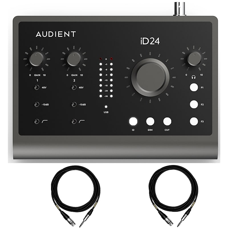Audient iD24 High-Performance USB 3.0 Audio Interface w/ | Reverb