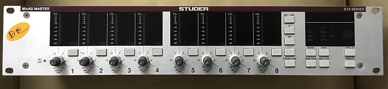 Studer D19 MicAD Master - mic pre remote control | Reverb