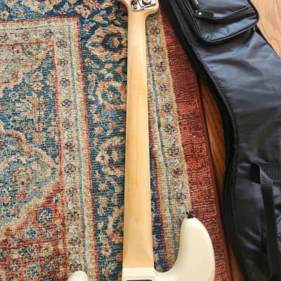Fender American precision bass neck MIM body EMG Geezer Gotoh | Reverb