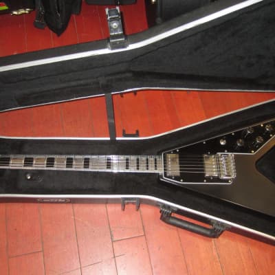 EGC Electrical Guitar Company Aluminum Flying V Previously | Reverb