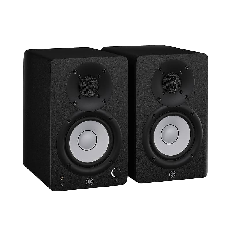 Yamaha HS4 B 4.5" Powered Studio Monitor Pair Black | Reverb