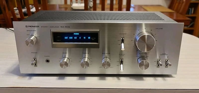 VINTAGE PIONEER BLUE LINE STEREO AMPLIFIER/MADE IN | Reverb