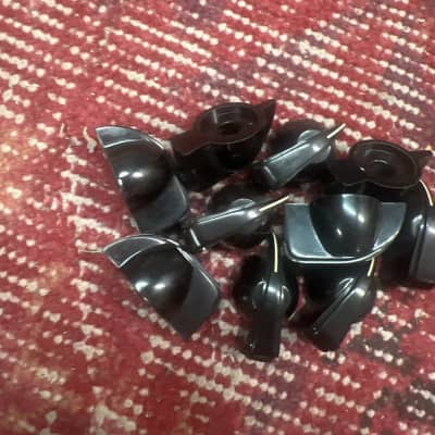 Fender chicken head knobs black | Reverb