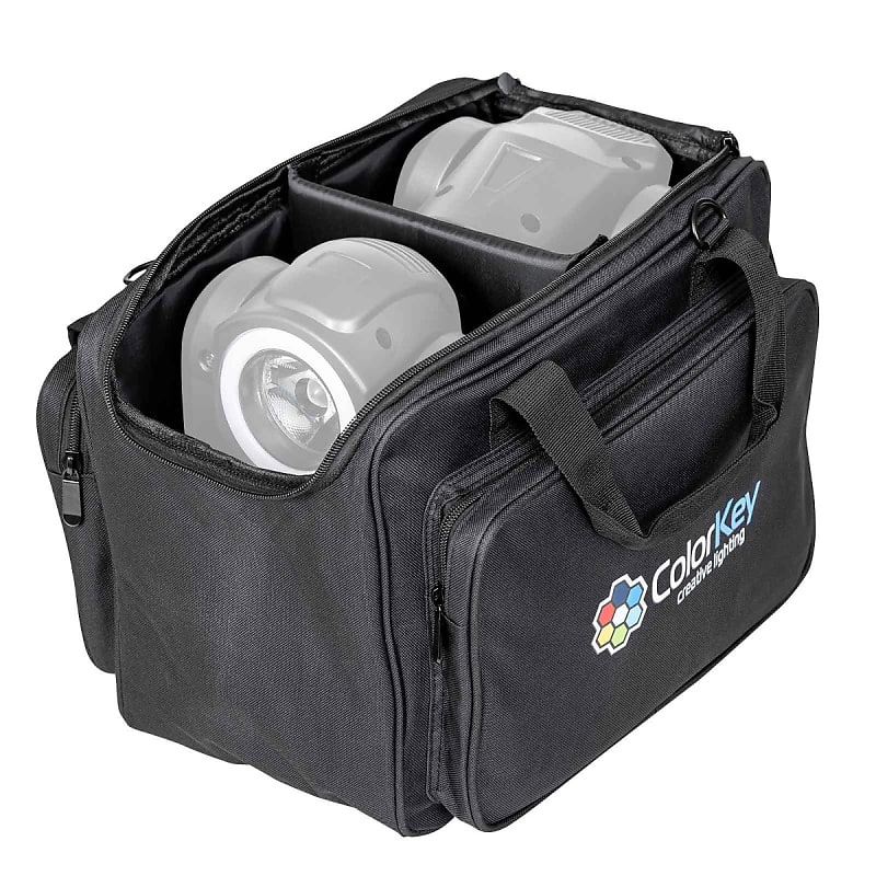 ColorKey Carry Case for 1 or 2 Mini Moving Head Lights | Reverb