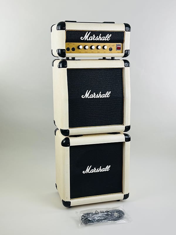Marshall Lead 12 Mini-Stack, "Balls to the Wall"... In White! | Reverb