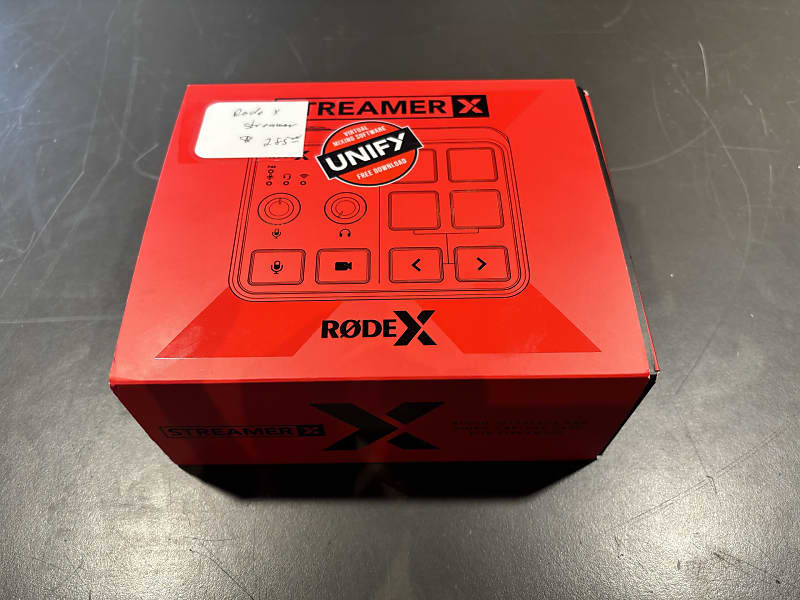 RODE Streamer X Professional Integrated Audio Interface and | Reverb