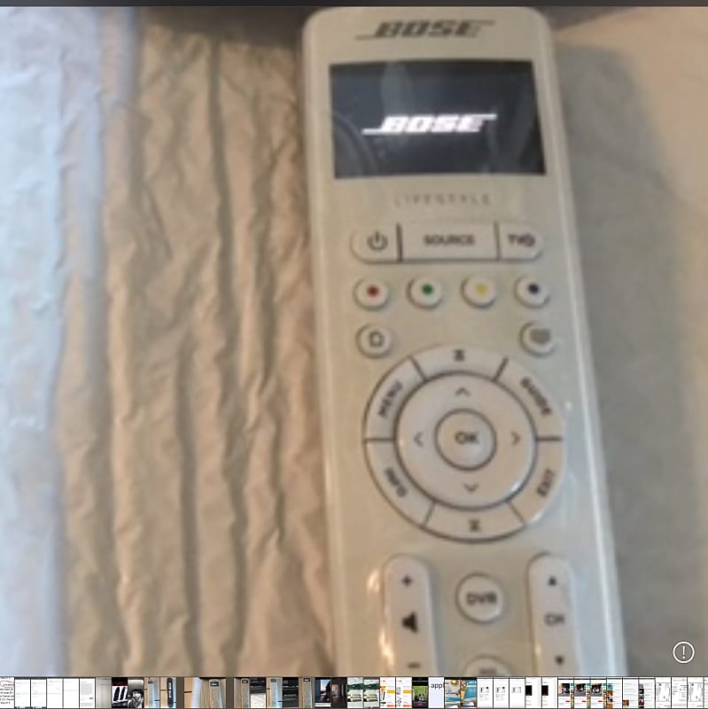 Bose 650/600 lifestyle remote Bose 2000 - White | Reverb