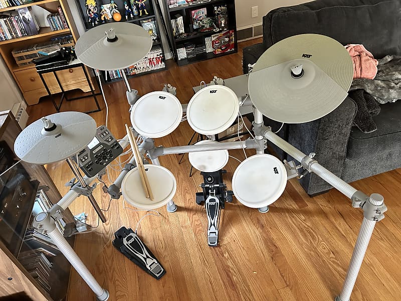 KAT Percussion KT2 5-Piece Electronic Drum Set w/ Kick 2010s | Reverb