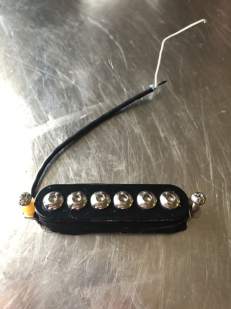 Seymour Duncan Invader Single Coil Bridge Chrome and Black | Reverb