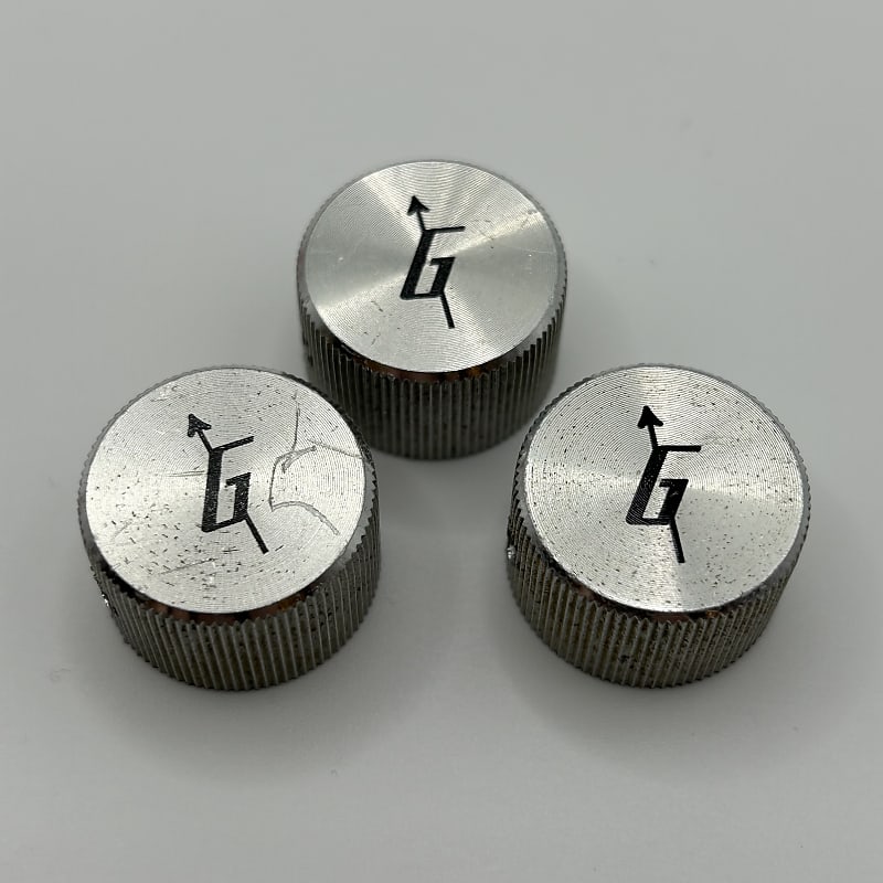 1970s Gretsch Arrow Knobs Set of 3 | Reverb