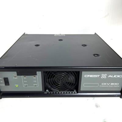 Crest Audio CKV800 Power Processing Amp #05367 (One)THS | Reverb
