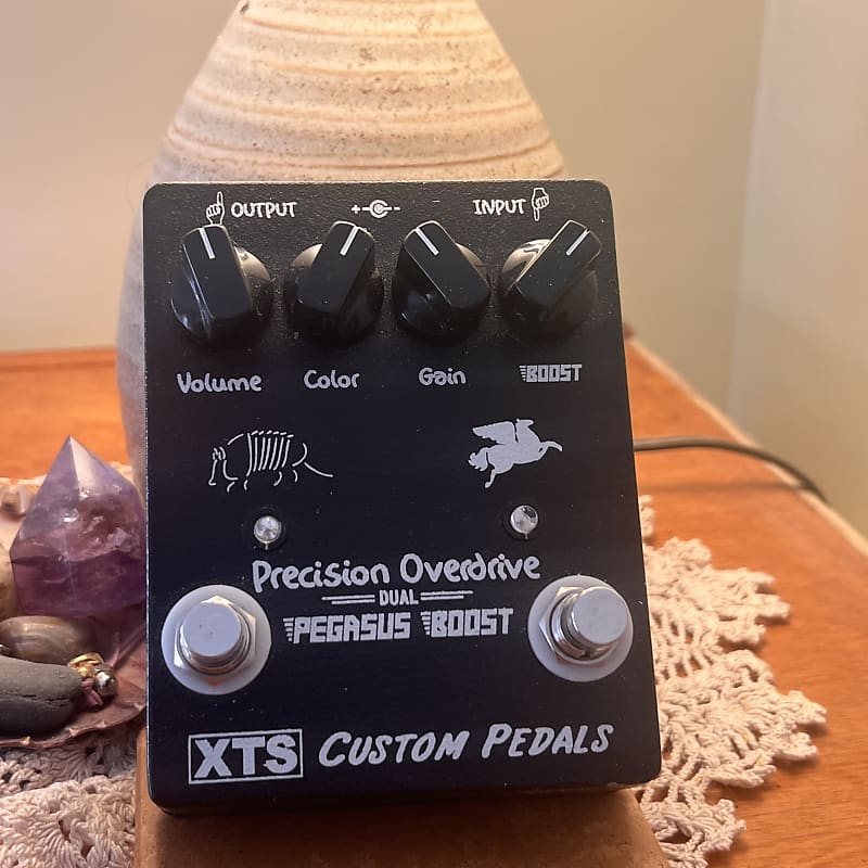 XTS Custom Pedals Dual Precision Overdrive and Pegasus Boost | Reverb