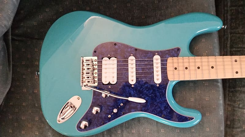 ~Cashified~ Kramer Strat-Style Blue Rock 'n' Roller | Reverb