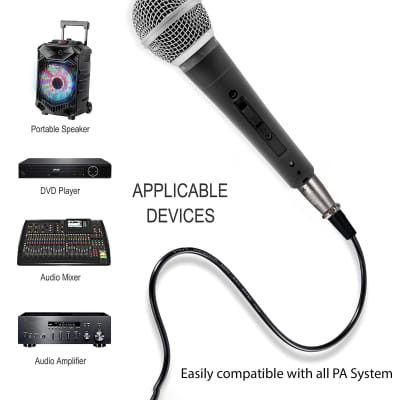 5 Core Premium Vocal Dynamic Cardioid Handheld Microphone | Reverb