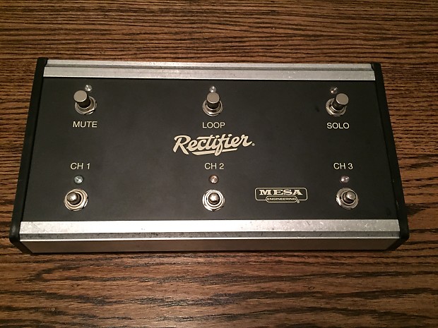 Mesa Boogie Rectifier Footswitch | Reverb