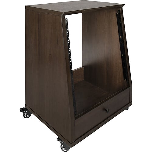 Gator Elite Furniture Series 12U Angled Studio Rack with | Reverb