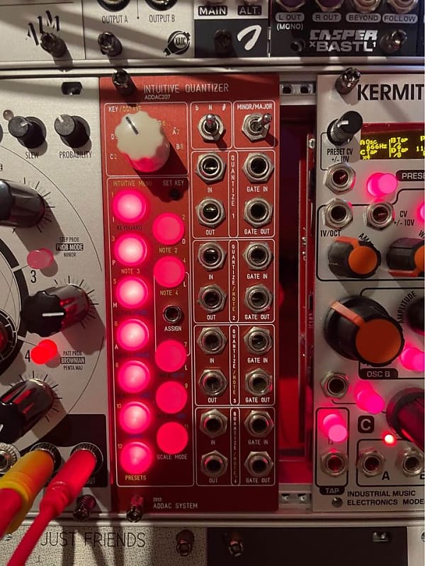 ADDAC System Intuitive Quantizer Red | Reverb