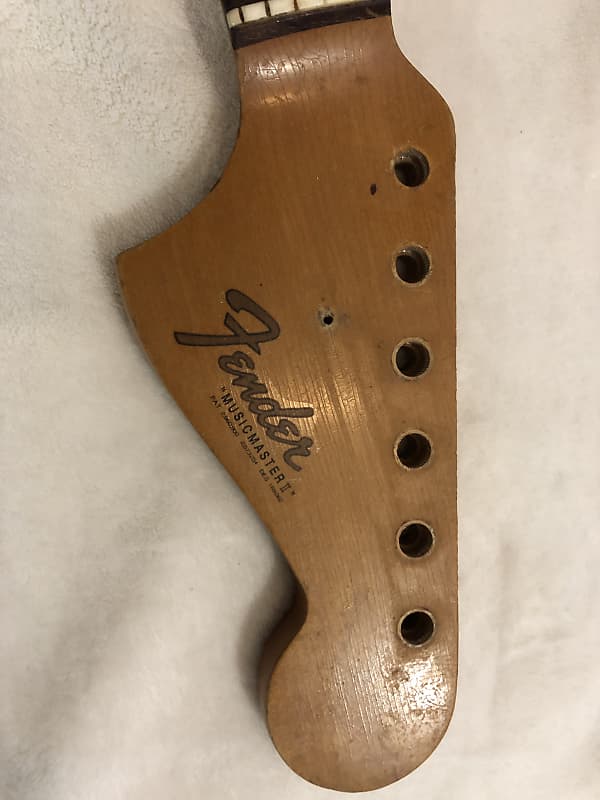 Fender Musicmaster II 1965 neck | Reverb