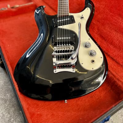 Mosrite Avenger - Black beauty original vintage MIJ Japan | Reverb